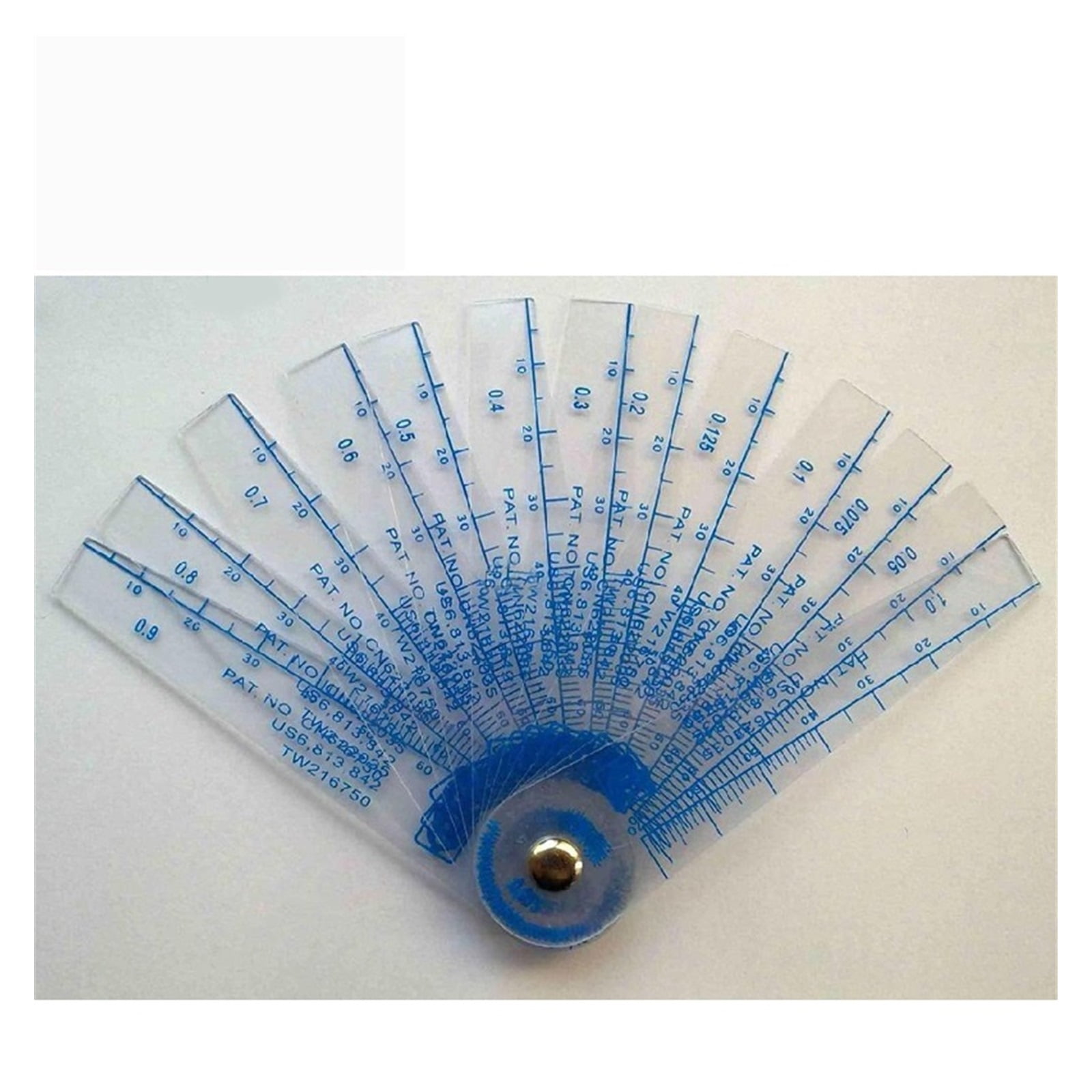 26 Blades Feeler Gauges Metric Measurement 0.02 To 4mm Thickness Gap ...