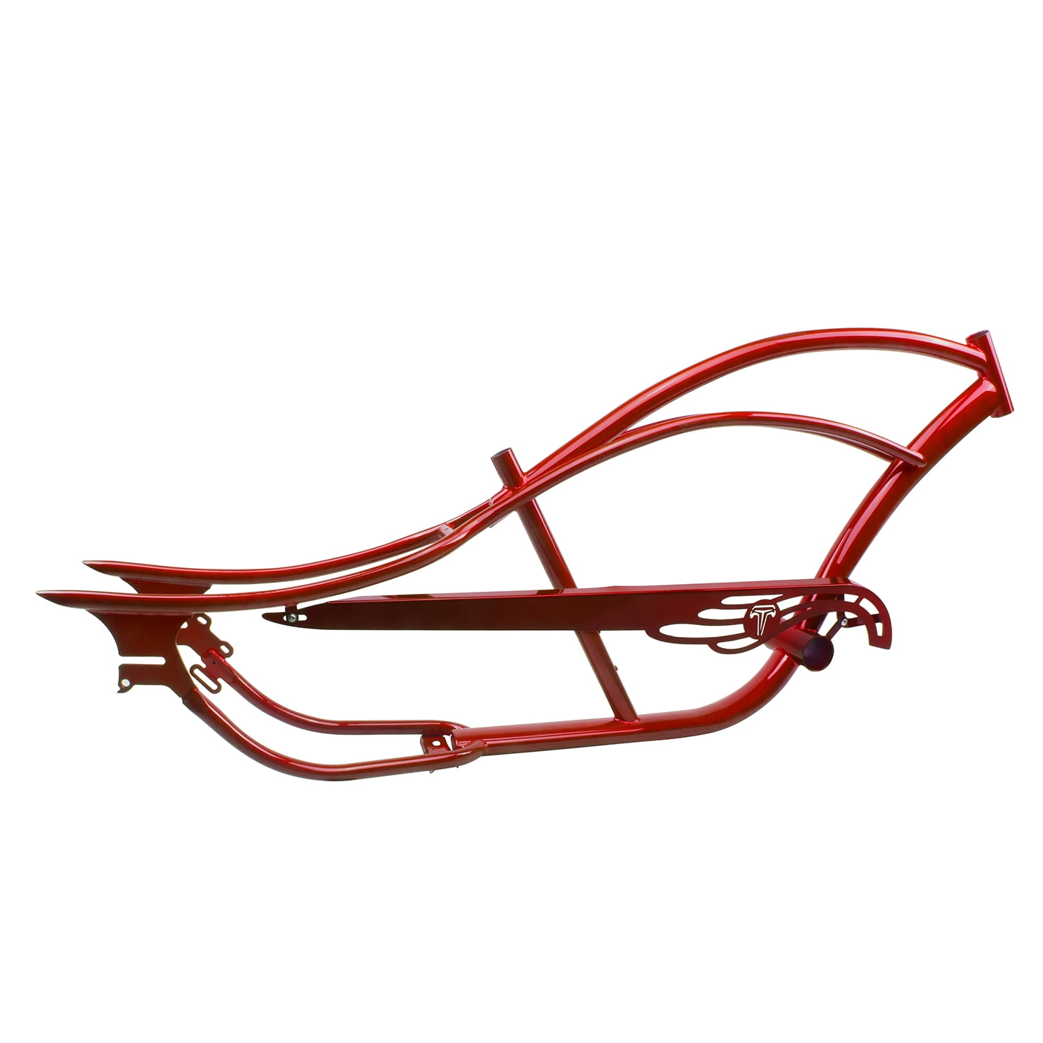 26" Bronco Chopper Stretch Cruiser bike 7 Speed frame with Coaster ...