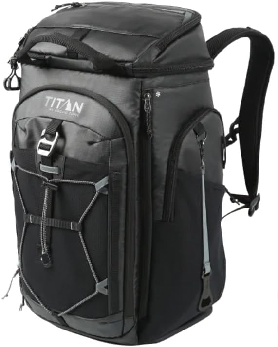 26 CANS Titan by Arctic-Zone Super Foam and Leak Proof Backpack Cooler ...