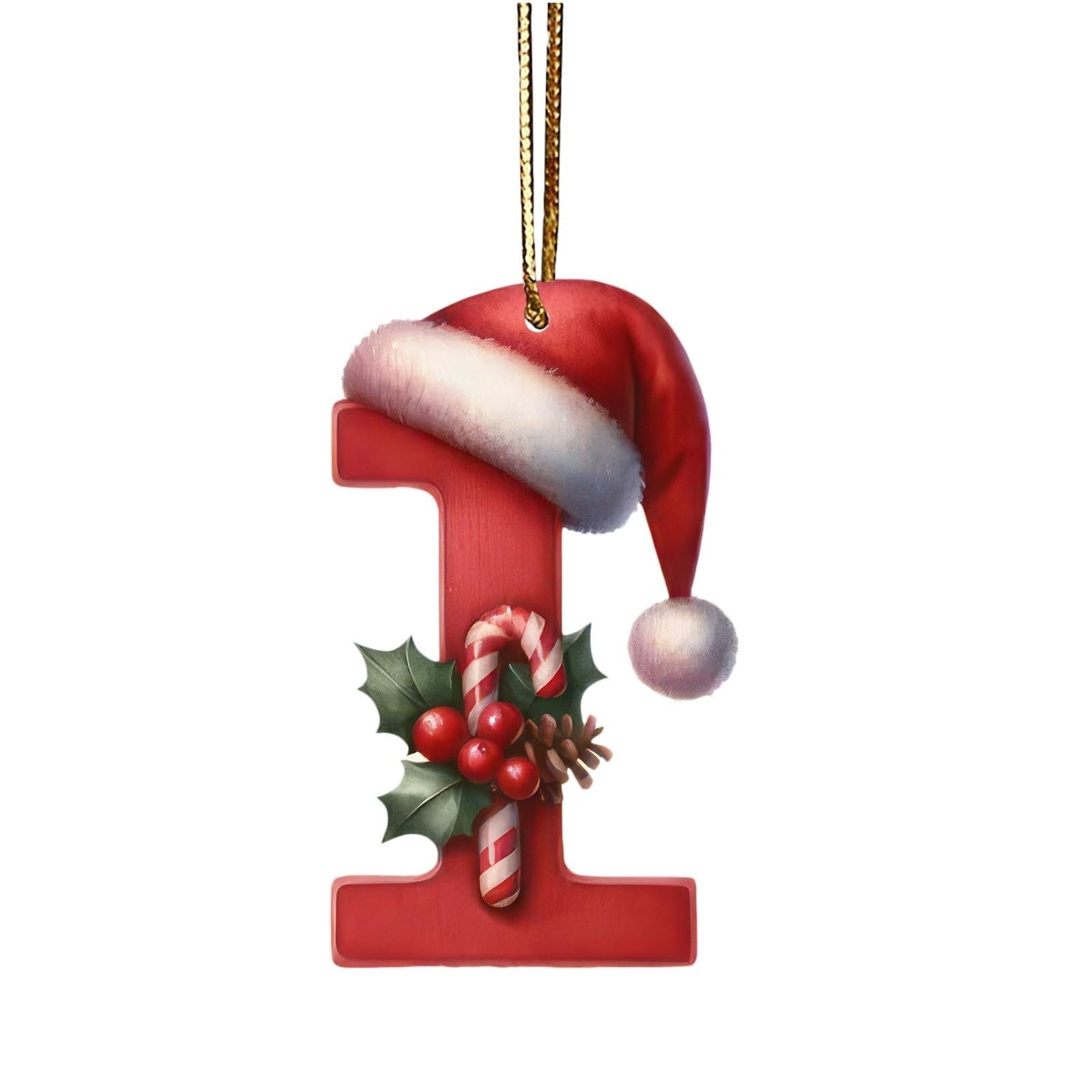 26 Christmas Letter Decorations A To Z (without H And V) Hanging ...