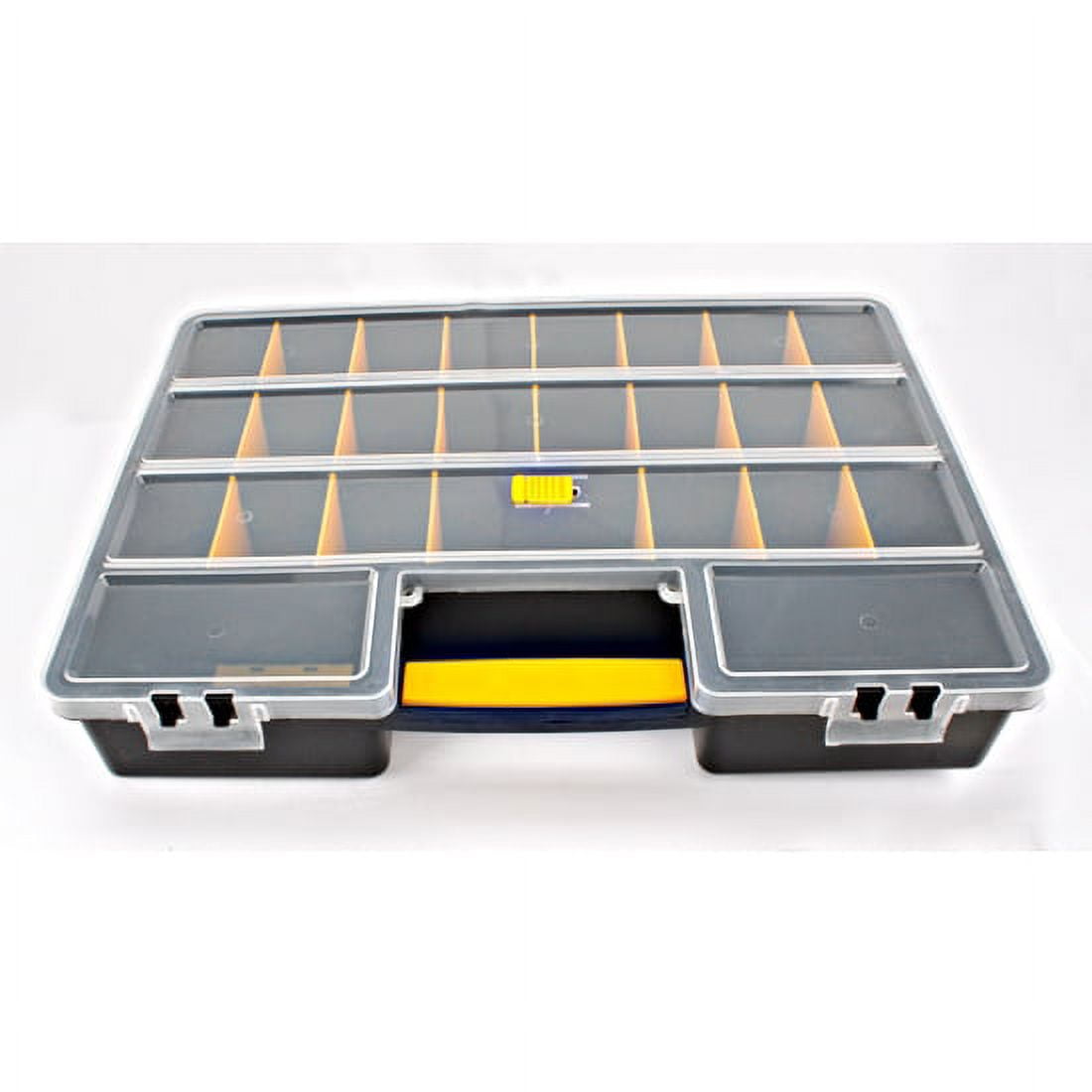 Speedway Motors Plastic Storage Case, 26 Compartments, Clear Cover ...