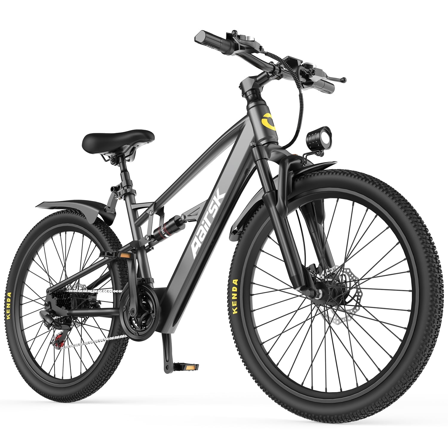 26" Electric Mountain Bike for Adults, 748W Motor, 36V 10Ah Battery ...