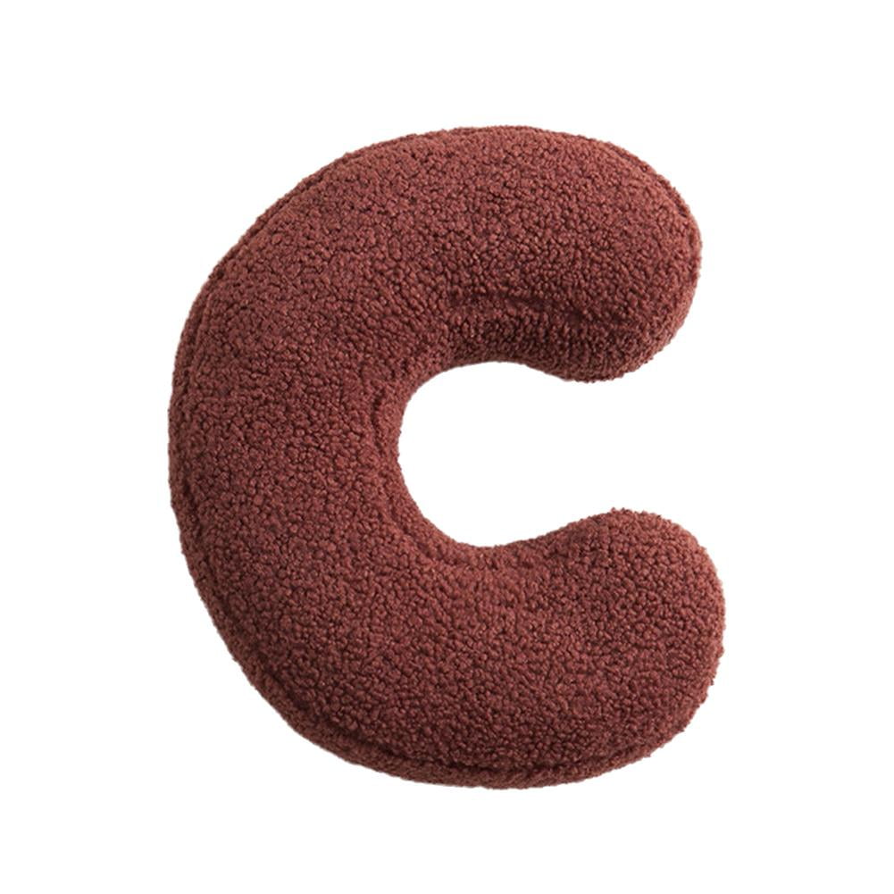26 English Letter Shape Pillows Cute Soft Plush Letter Decorative Pillows, Birthday Party ...
