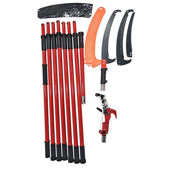26 Feet Tree Pole Pruner Tree Saw High Branch Scissors Tree Branch ...