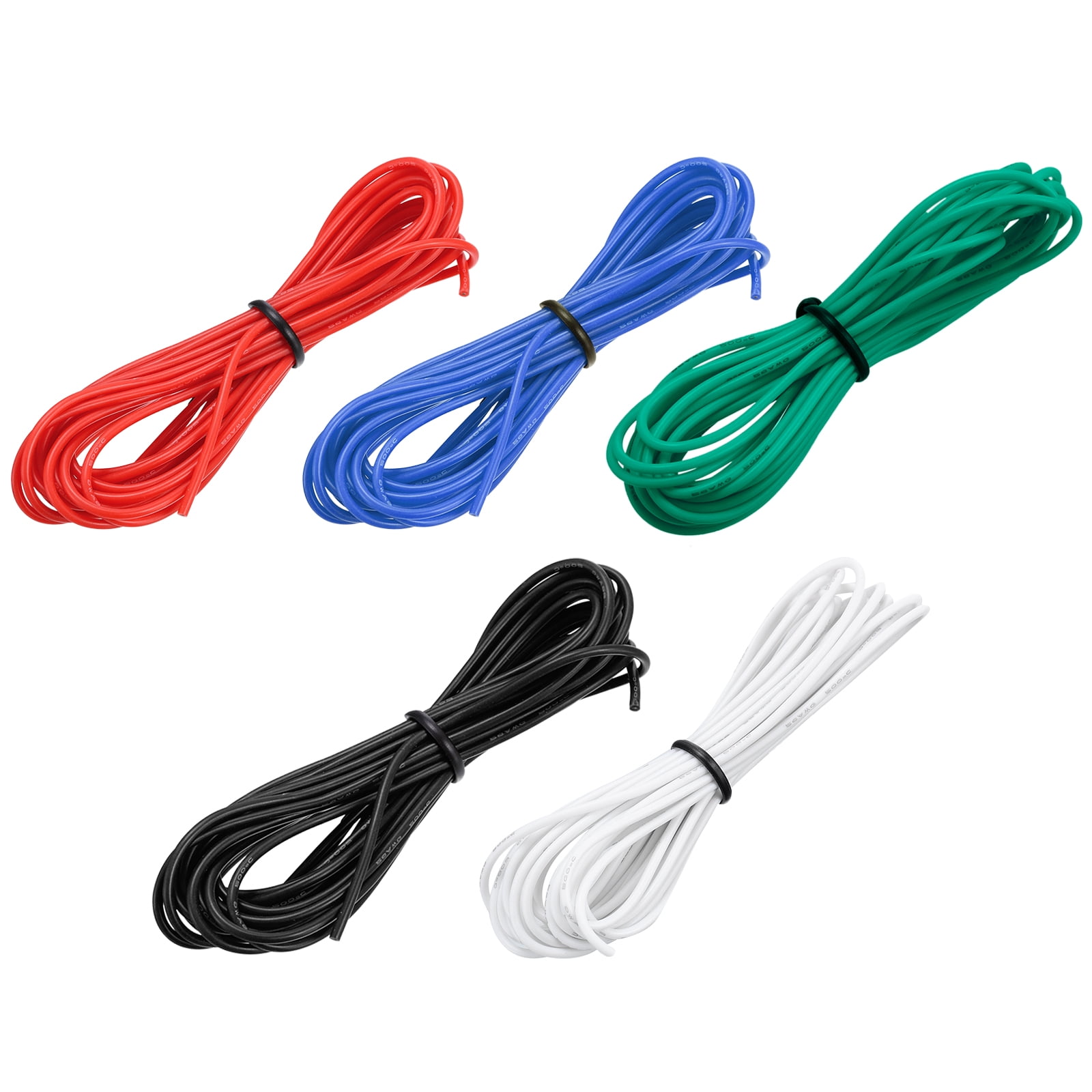 26 Gauge Silicone Wire 26AWG Stranded Wire Tinned Copper Wire High Temp ...