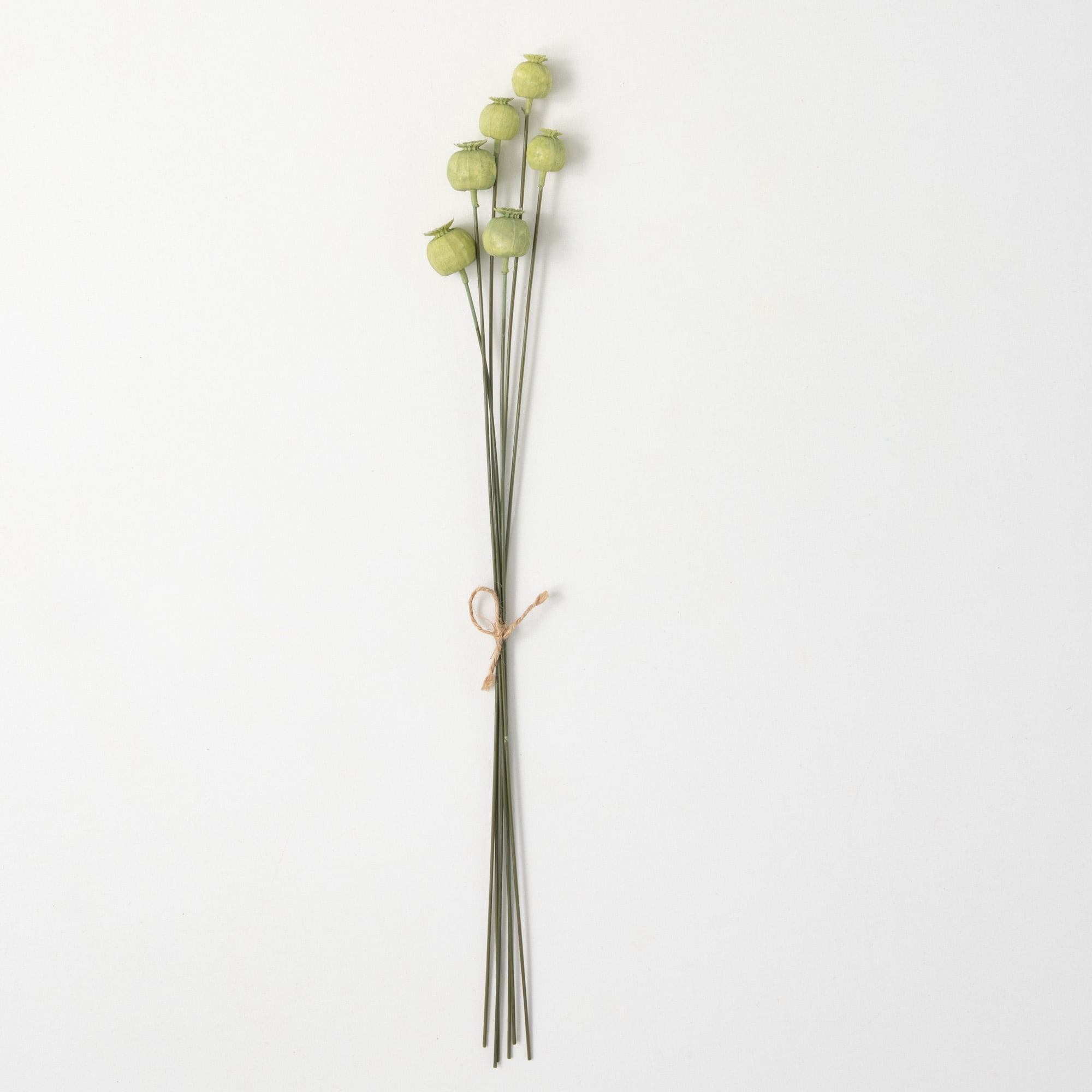 Sullivans Soft Green Poppy Pod Spray 26 Faux Stem - Walmart.com