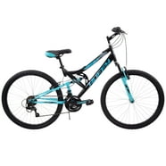 Huffy Scout Hardtail Mountain Bike, 24" Wheels, 21-Speeds, Disc Brakes ...