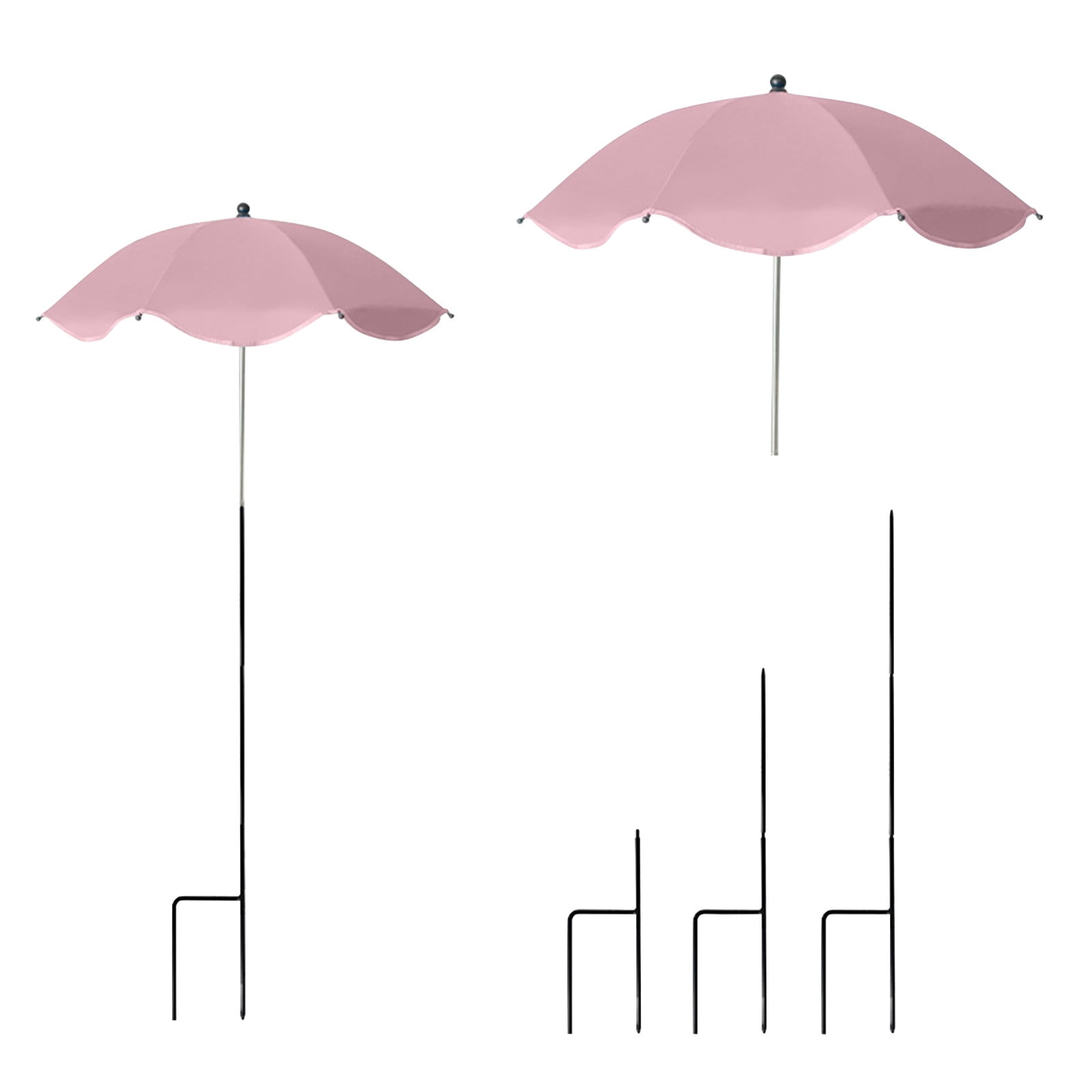 26 Inch Adjustable Angles Plant Umbrellas for Outdoor Plants Garden ...