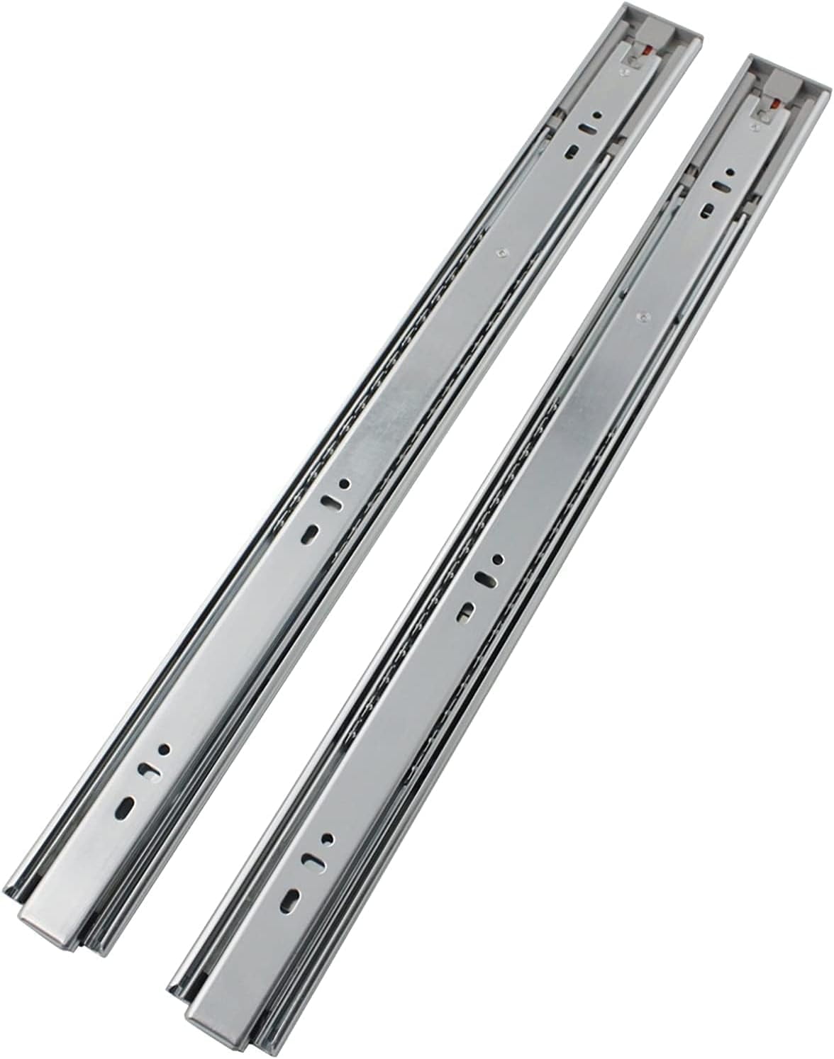 26 Inch Ball Bearing Slides, 1 Pair 46mm Width with 2 Brackets, 1.5 ...