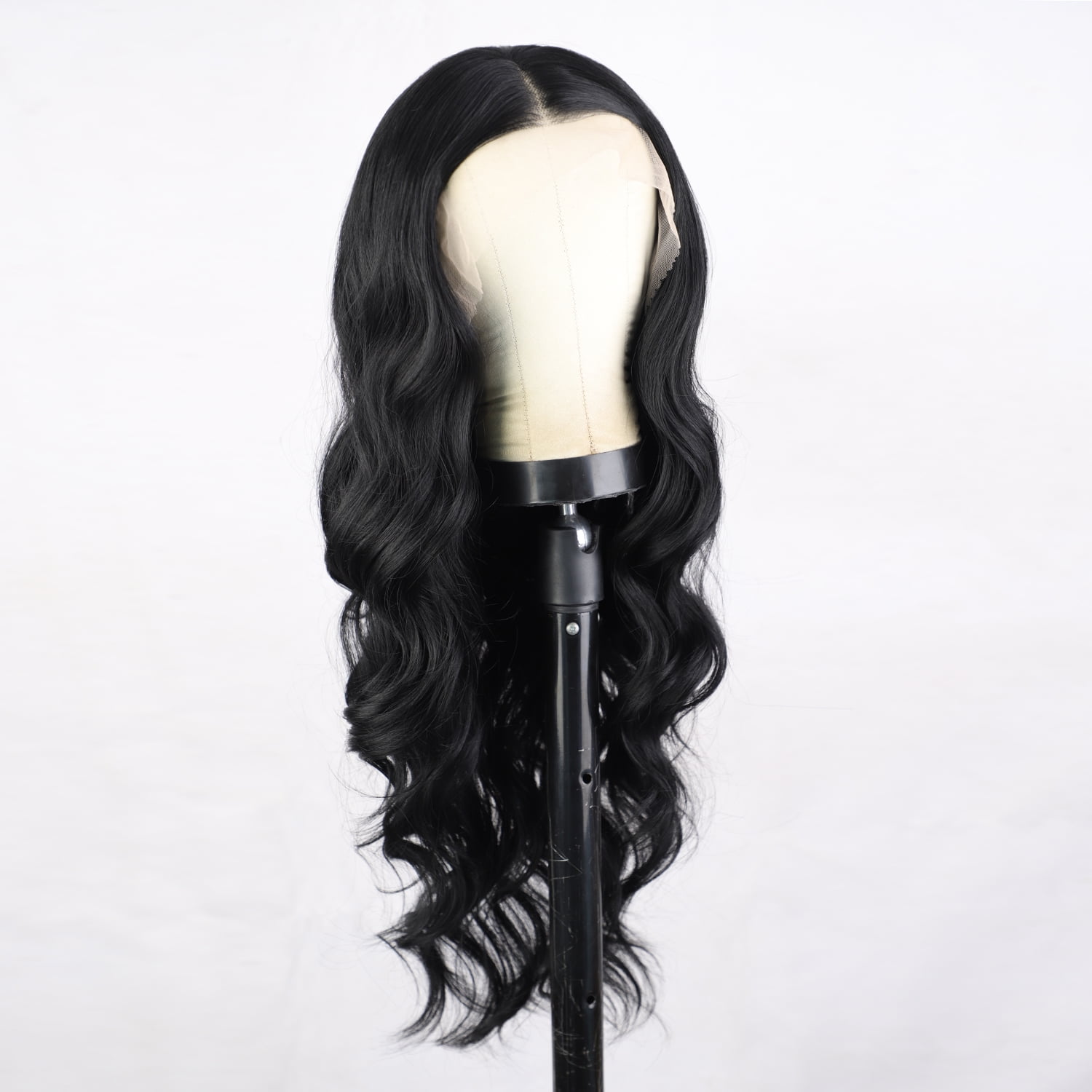 26 Inch Body Wave Lace Front Wigs Human Hair 200% Density Frontal Wigs ...