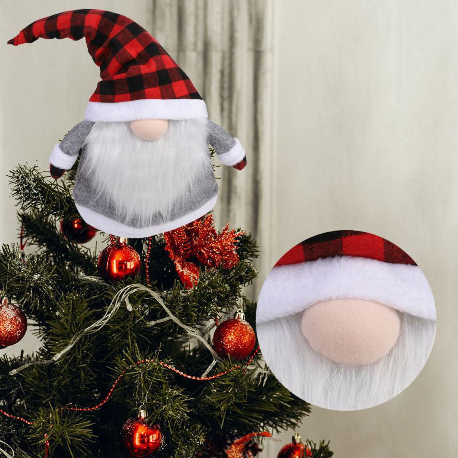 26 Inch Christmas Tree Topper Gnome Swedish Tomte Gnome Christmas ...