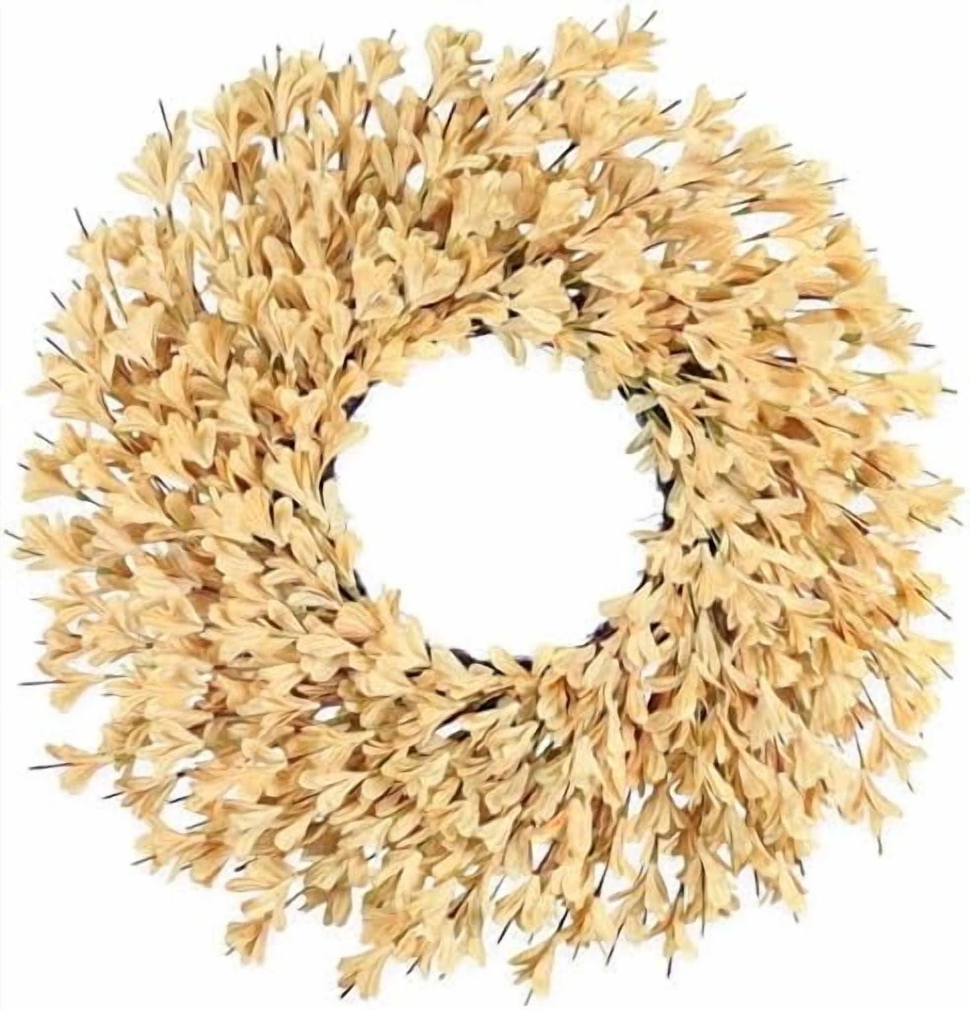 26 Inch Fall Wreaths for Front Door Outside，Realistic Autumn Wreath ...