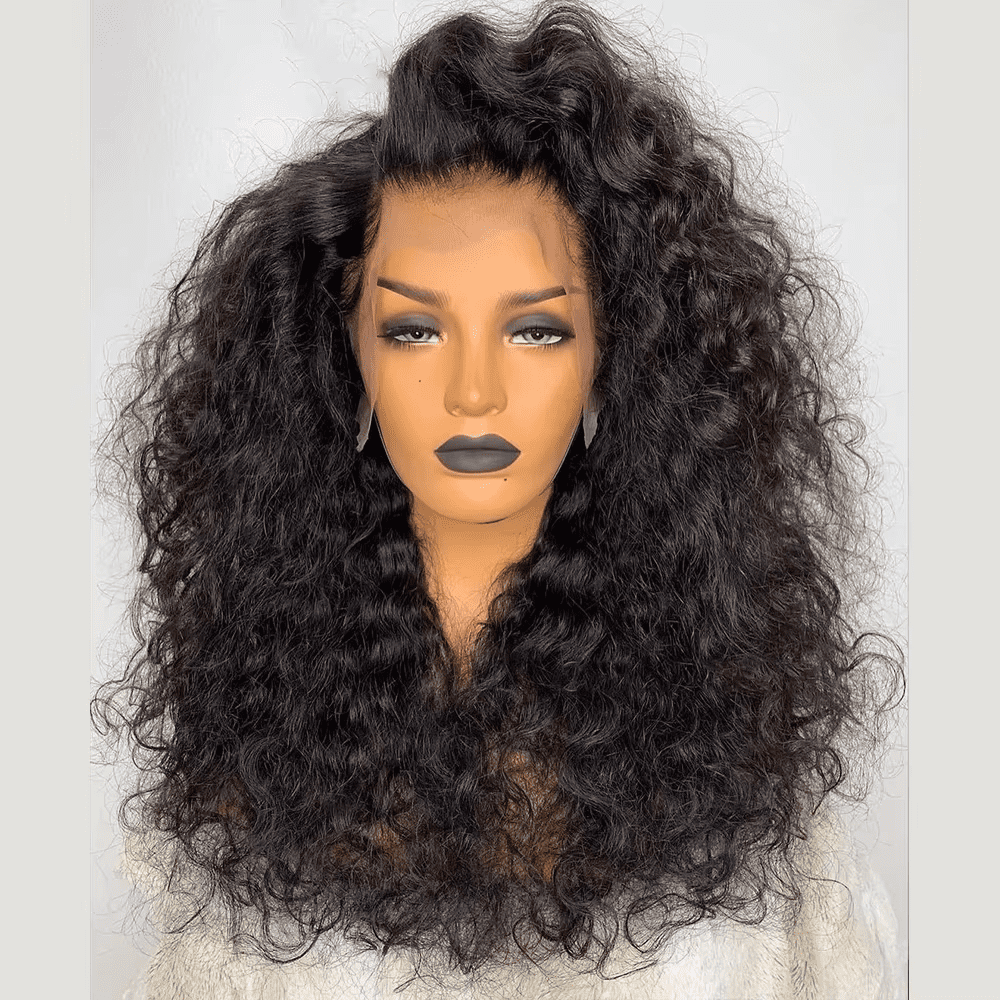 26 Inch Glueless Soft Long Kinky Curly Preplucked Baby Hair，180% ...