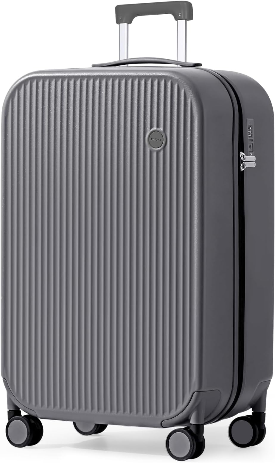 26 Inch Large Checked Luggage PC Hardshell Suitcases with Wheels for ...