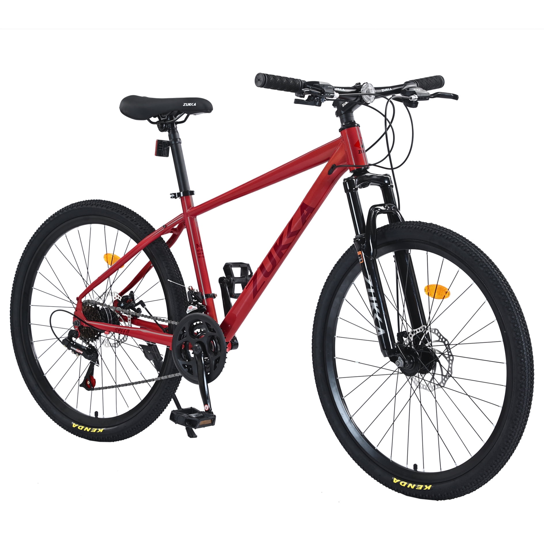 26 Inch Mountain Bike, Dual Full Suspension Mountain Bike with ...