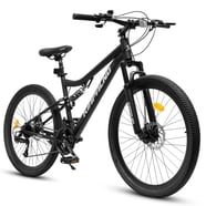 "Hyper Aluminum 26"" Men's Havoc Mountain Bike, Black" - Walmart.com