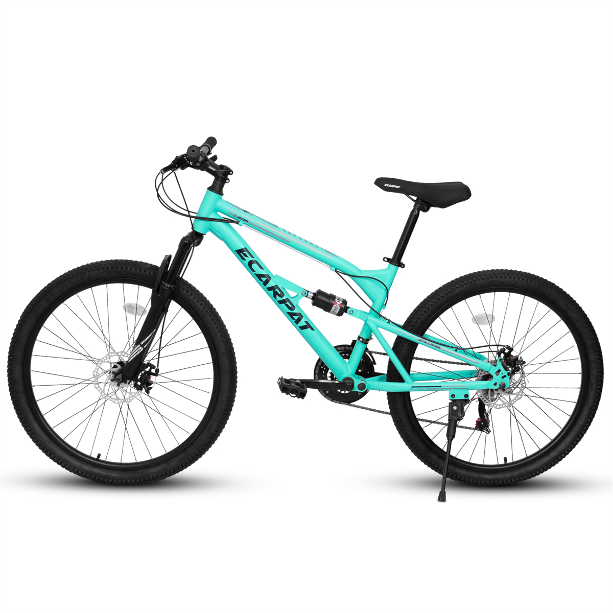 26 Inch Mountain Bike with Aluminum Frame, 21-Speed City Bicycles with ...