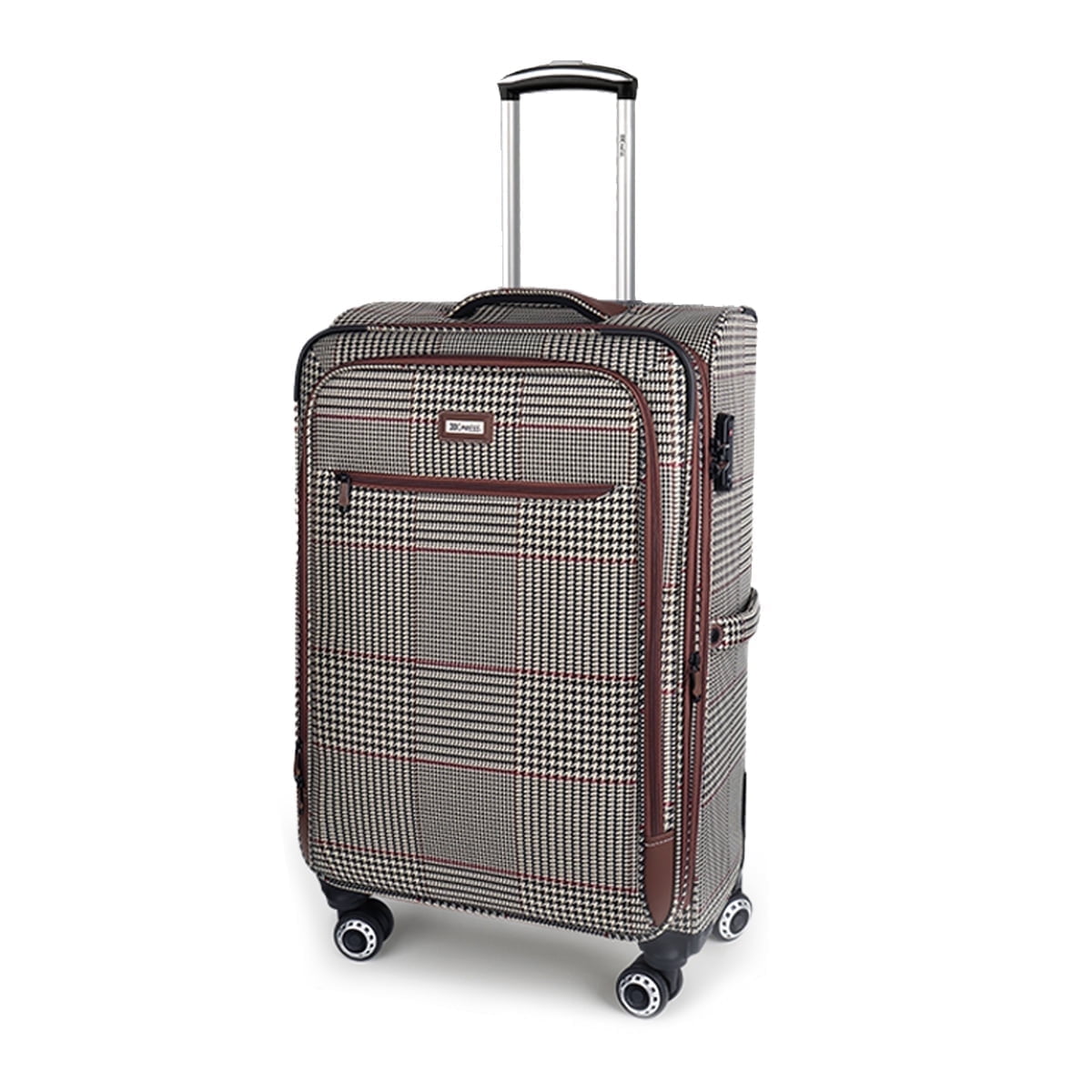 26" Softside Medium Checked Luggage Lighweight Expandable Travel ...