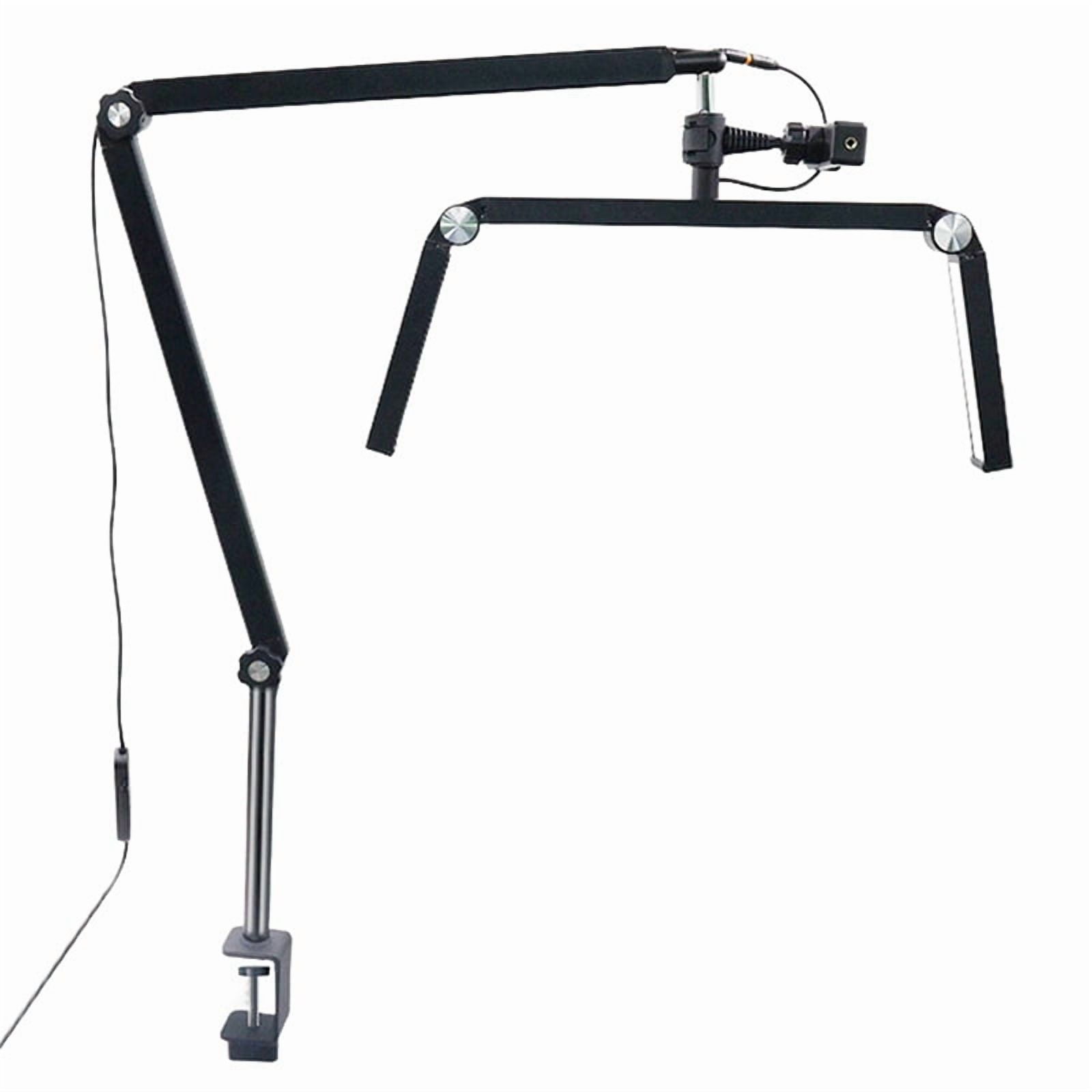 26-Inch Three-Lamp Desktop Lamp 30W Folding Cantilever Half-Moon Lamp ...
