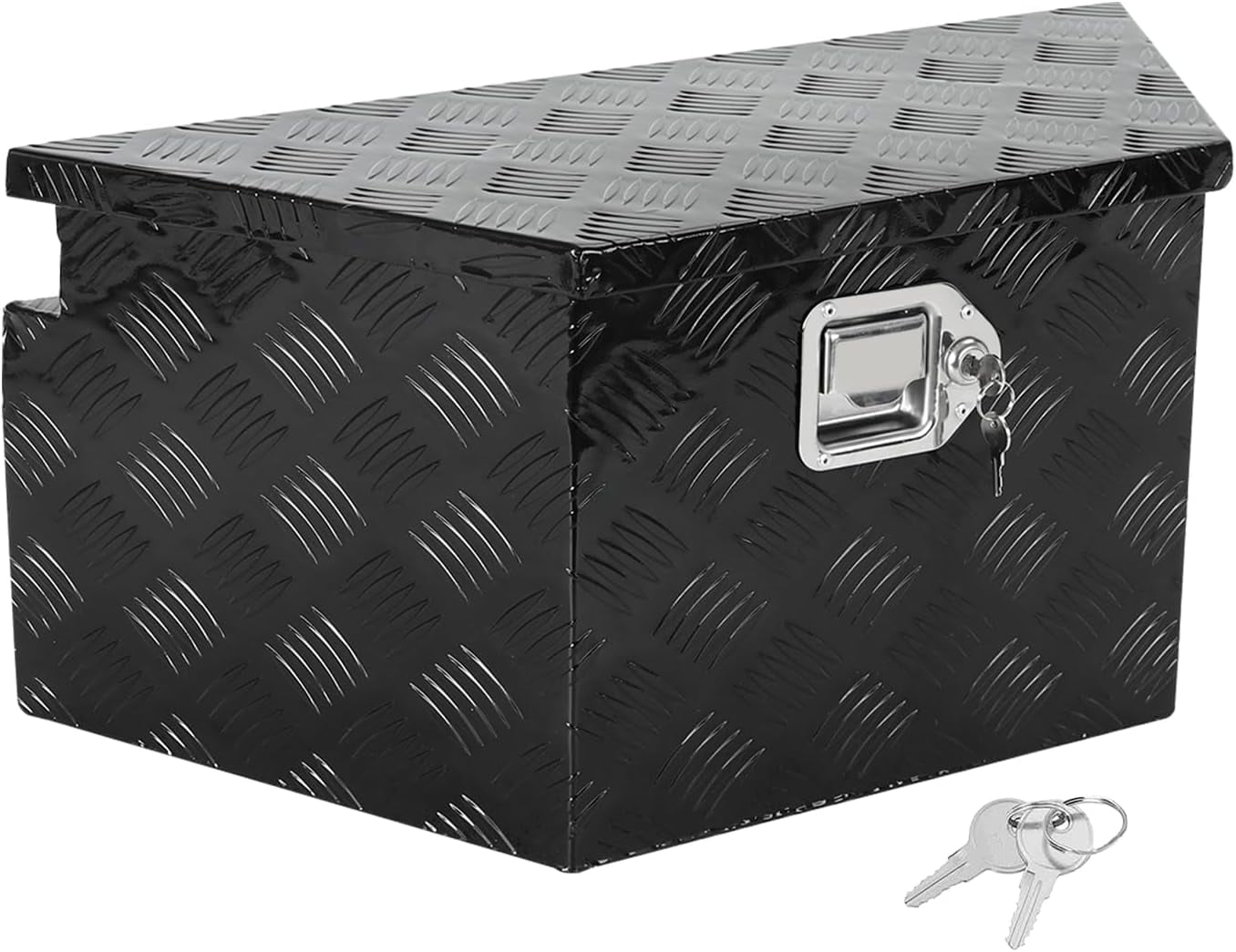 26 Inch Trailer Tongue Box, Heavy Duty Aluminum Box Tool Chest Storage ...