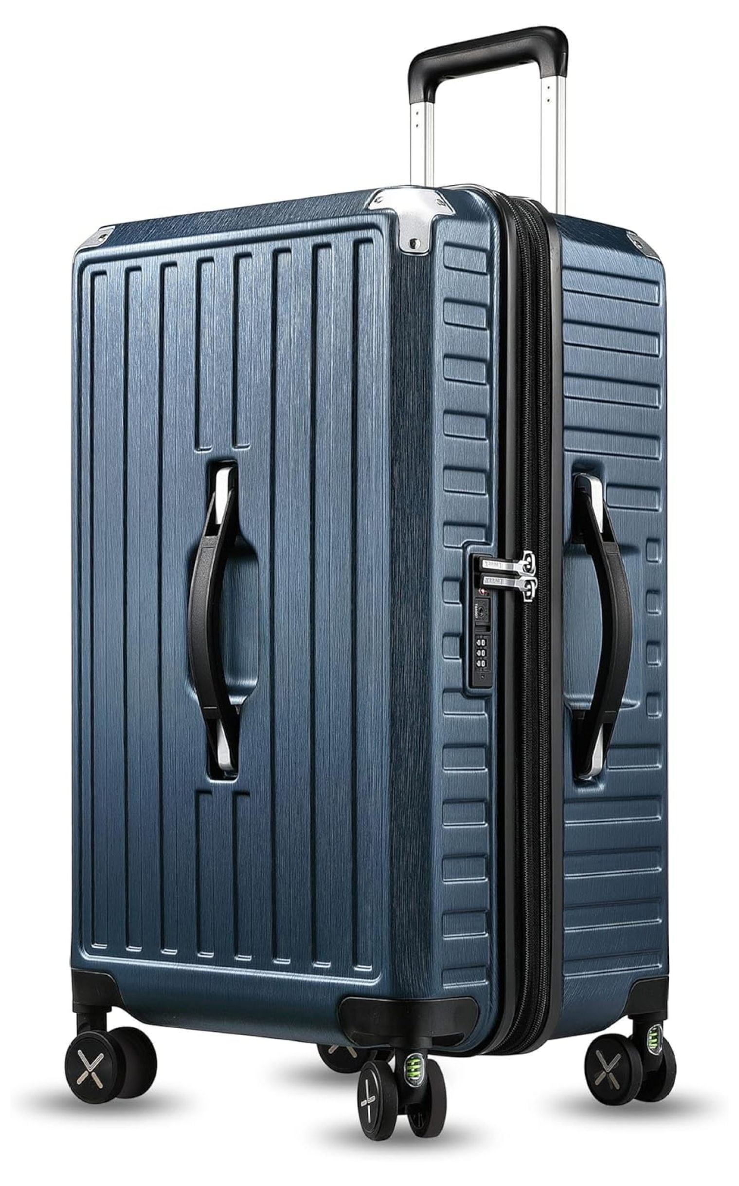 26 Inch Trunk Luggage with Spinner Wheels, Deep Expandable Design ...