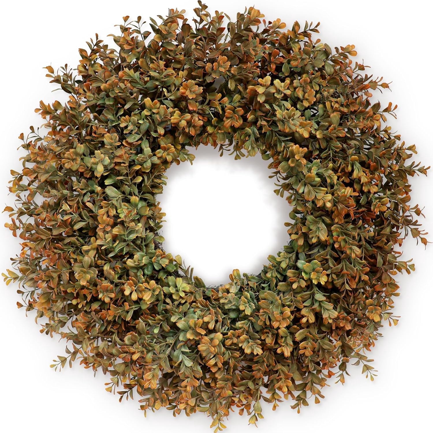 26'' Large Fall Wreath for Front Door, Porch, Window- Artificial ...