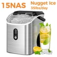 26 Lbs/24 H Bullet Ice Maker or 35 Lbs/24 H Nugget Ice Maker | Soft ...