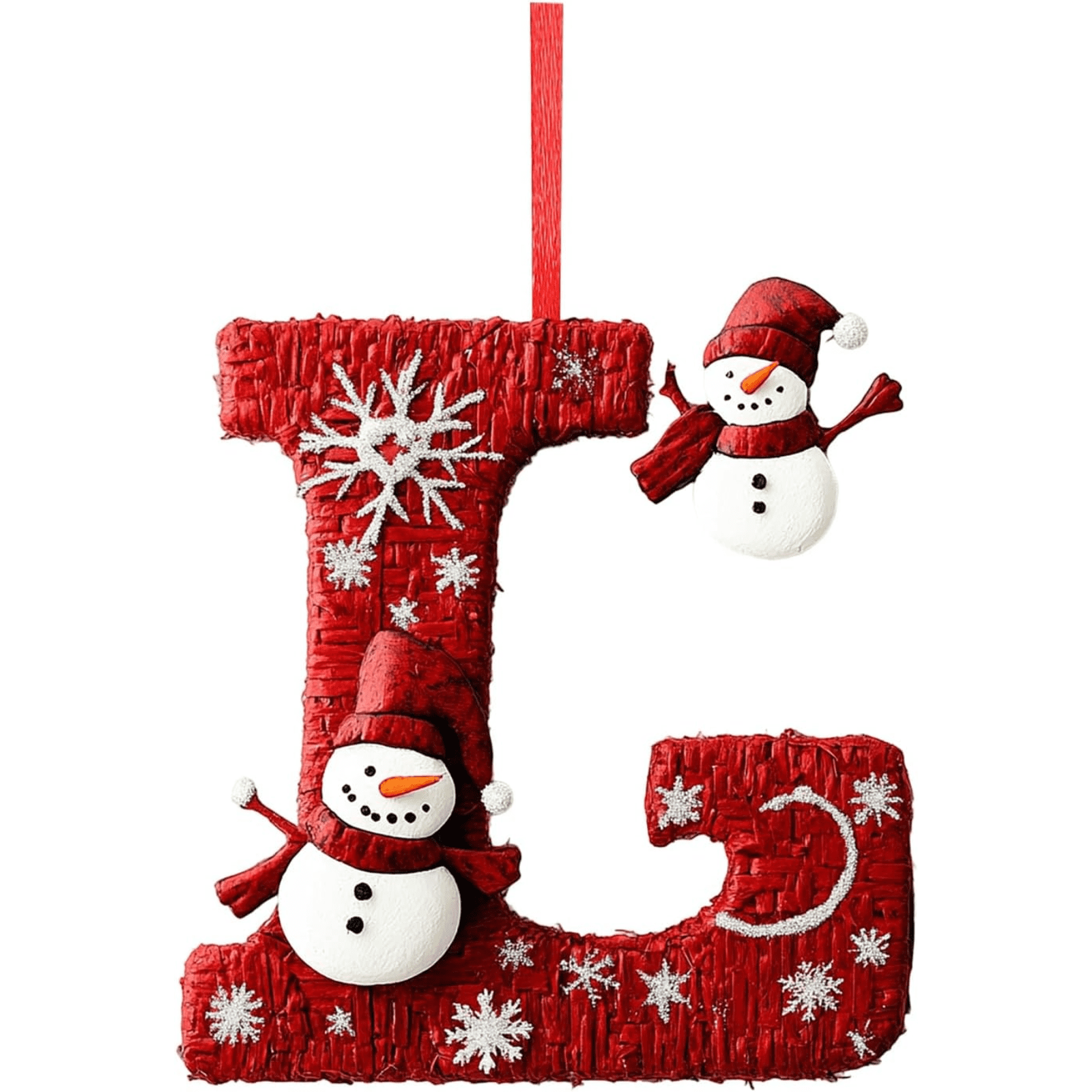 26 Letter Christmas Tree Hanging Pendant,2025 Christmas Letters ...