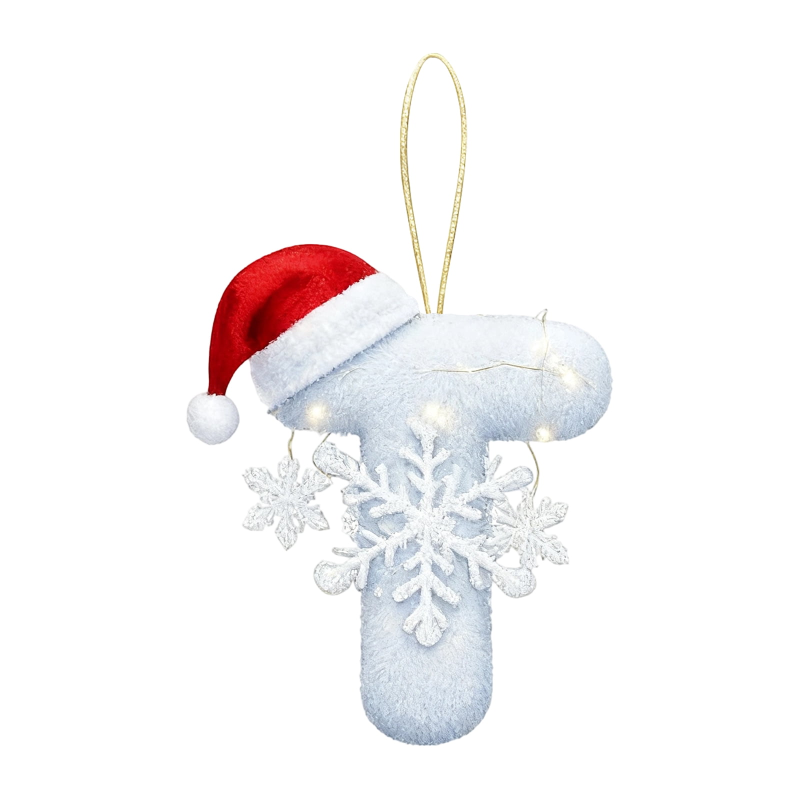 26 Letter Christmas Tree Hanging Pendant, 3.14Inch 2D Acrylic Christmas ...