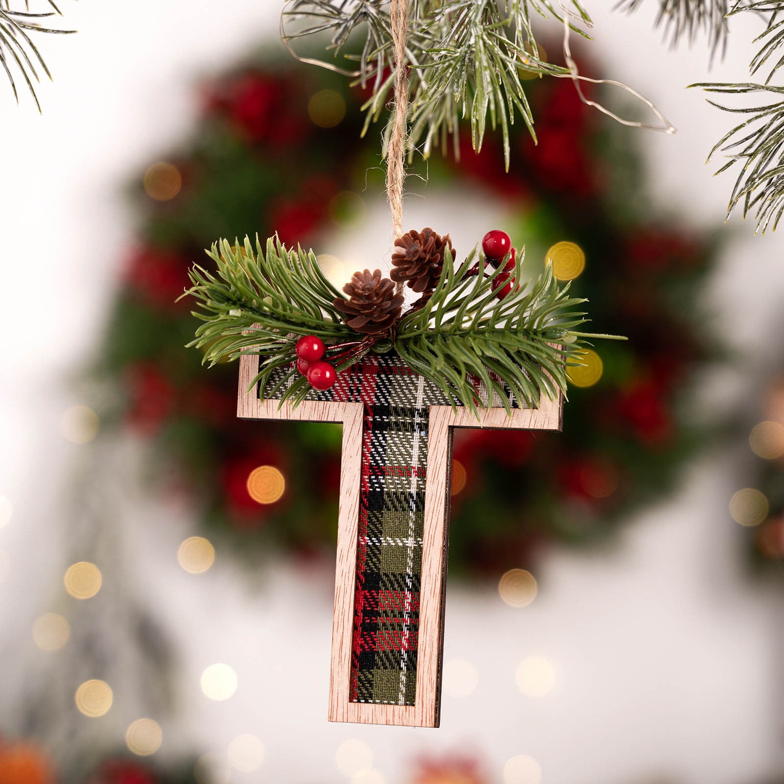 26 Letter Ornaments Christmas Tree Decoration Personalized Christmas ...