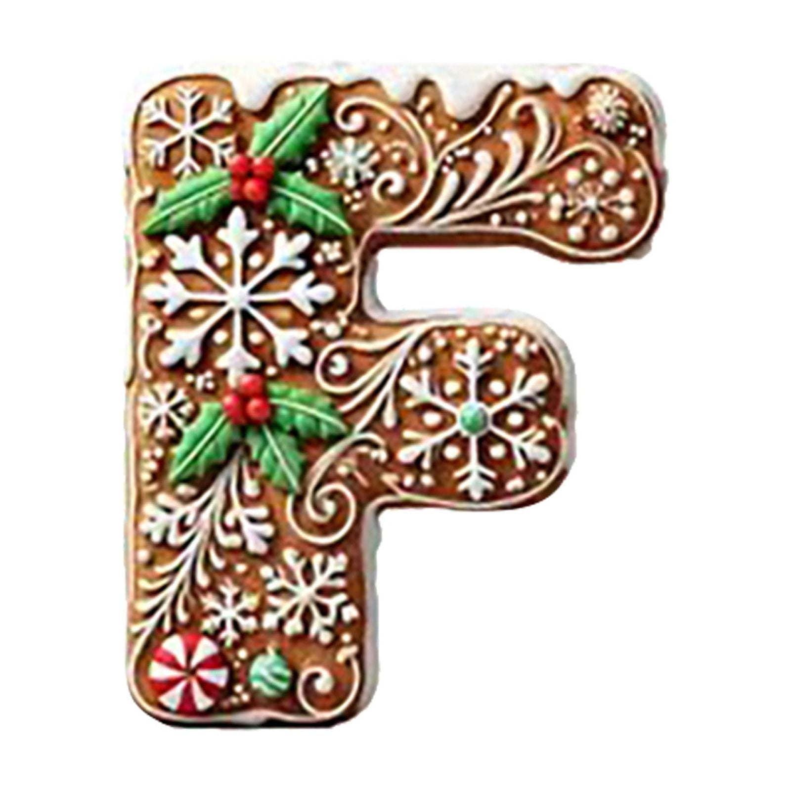 26 Letter Ornaments for Christmas Tree Decoration - Personalized ...