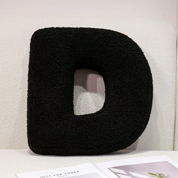 26 Letter Pillows, Cute Soft Decorative English Alphabet Throw Pillows ...