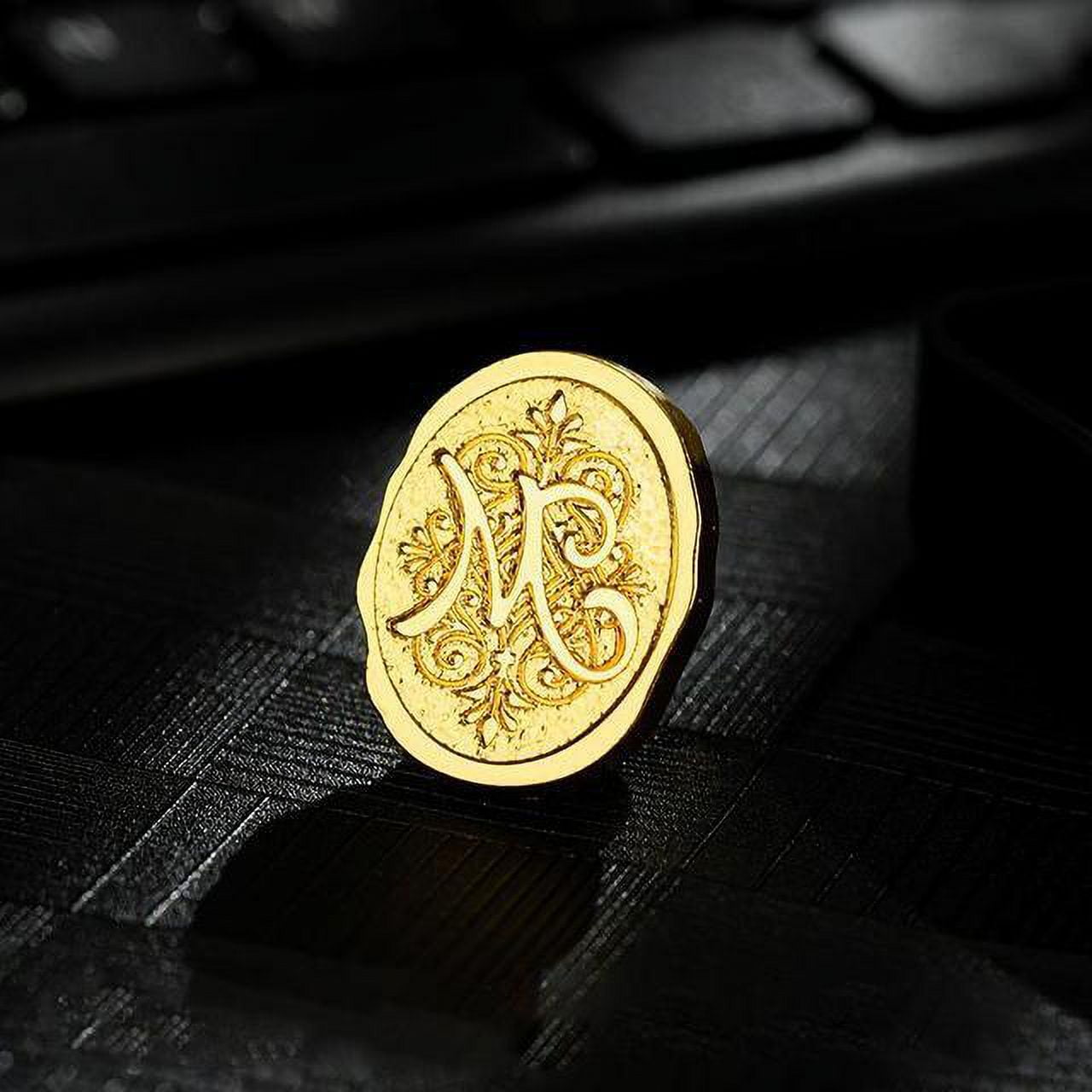 26 Letters A - Z Retro Wax Seal Stamp Alphabet Letter Vintage Head For ...