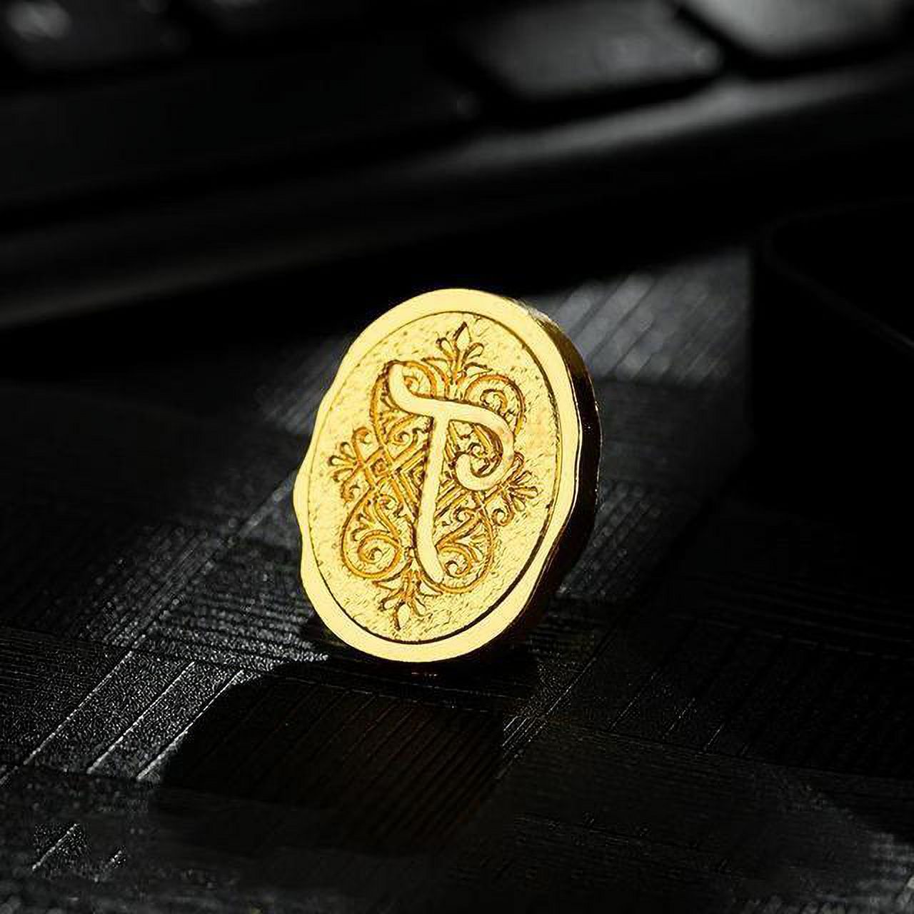 26 Letters A - Z Retro Wax Seal Stamp Alphabet Letter Vintage Head For Envelopes - Walmart.com