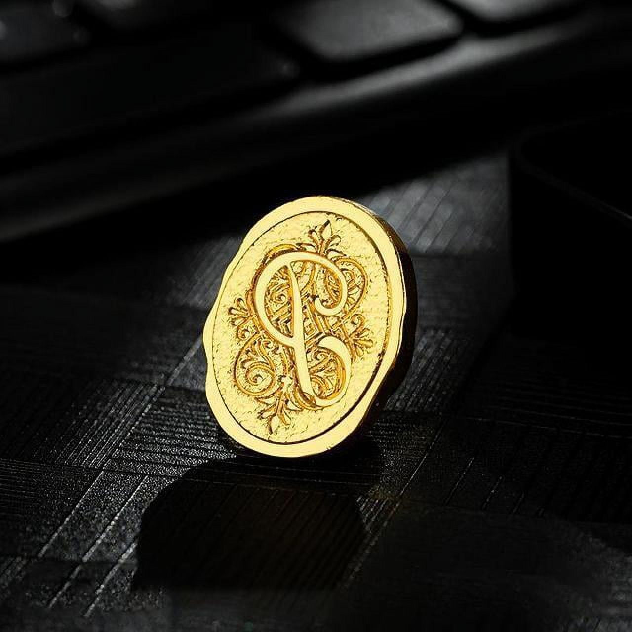 26 Letters A - Z Retro Wax Seal Stamp Alphabet Letter Vintage Head For ...