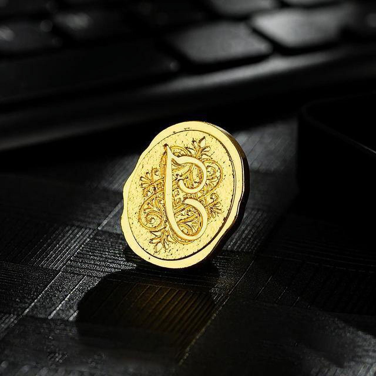 26 Letters A - Z Retro Wax Seal Stamp Alphabet Letter Vintage Head For ...