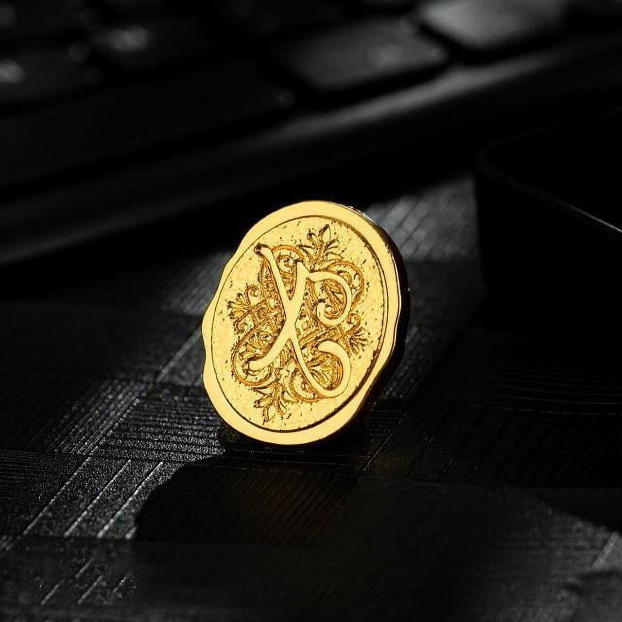 26 Letters A - Z Retro Wax Seal Stamp Alphabet Letter Vintage Head For Envelopes - Walmart.com