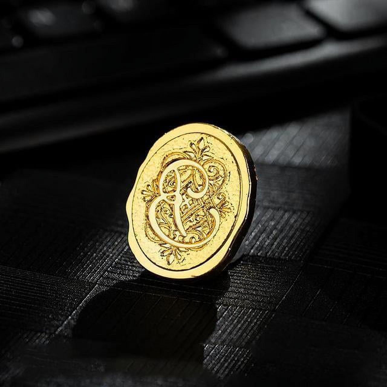 26 Letters A - Z Retro Wax Seal Stamp Alphabet Letter Vintage Head For Envelopes - Walmart.com