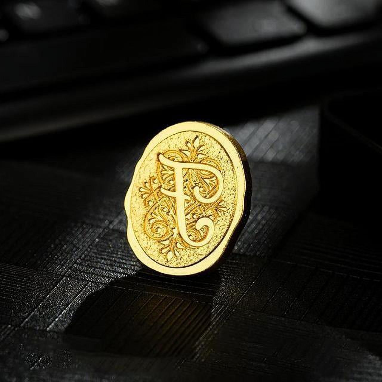 26 Letters A - Z Retro Wax Seal Stamp Alphabet Letter Vintage Head For Envelopes - Walmart.com