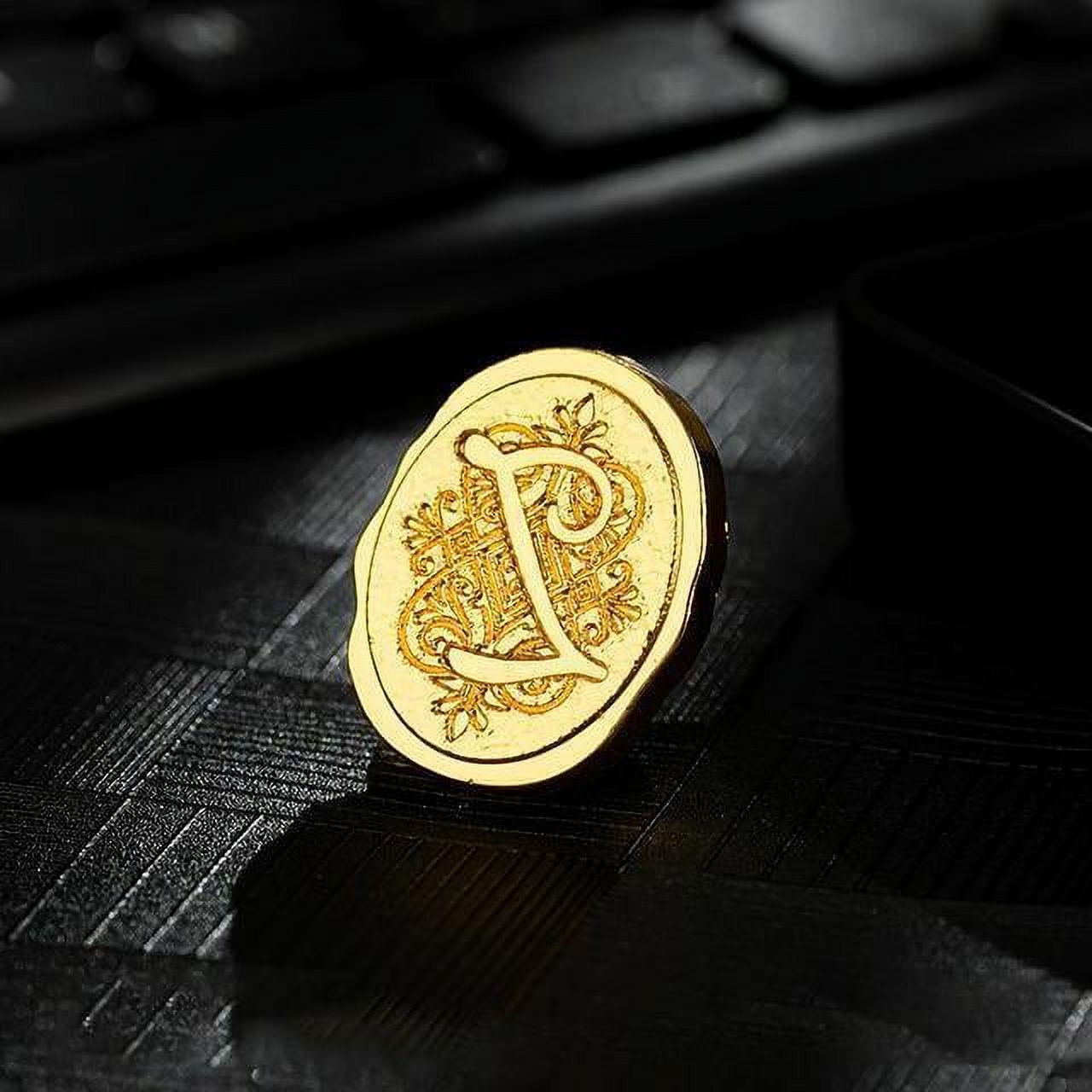 26 Letters A - Z Retro Wax Seal Stamp Alphabet Letter Vintage Head For Envelopes - Walmart.com