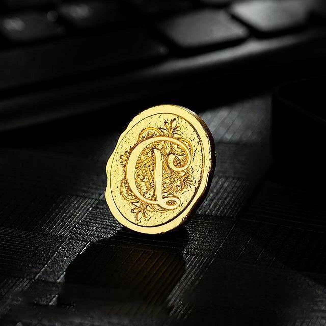 26 Letters A - Z Retro Wax Seal Stamp Alphabet Letter Vintage Head For Envelopes - Walmart.com