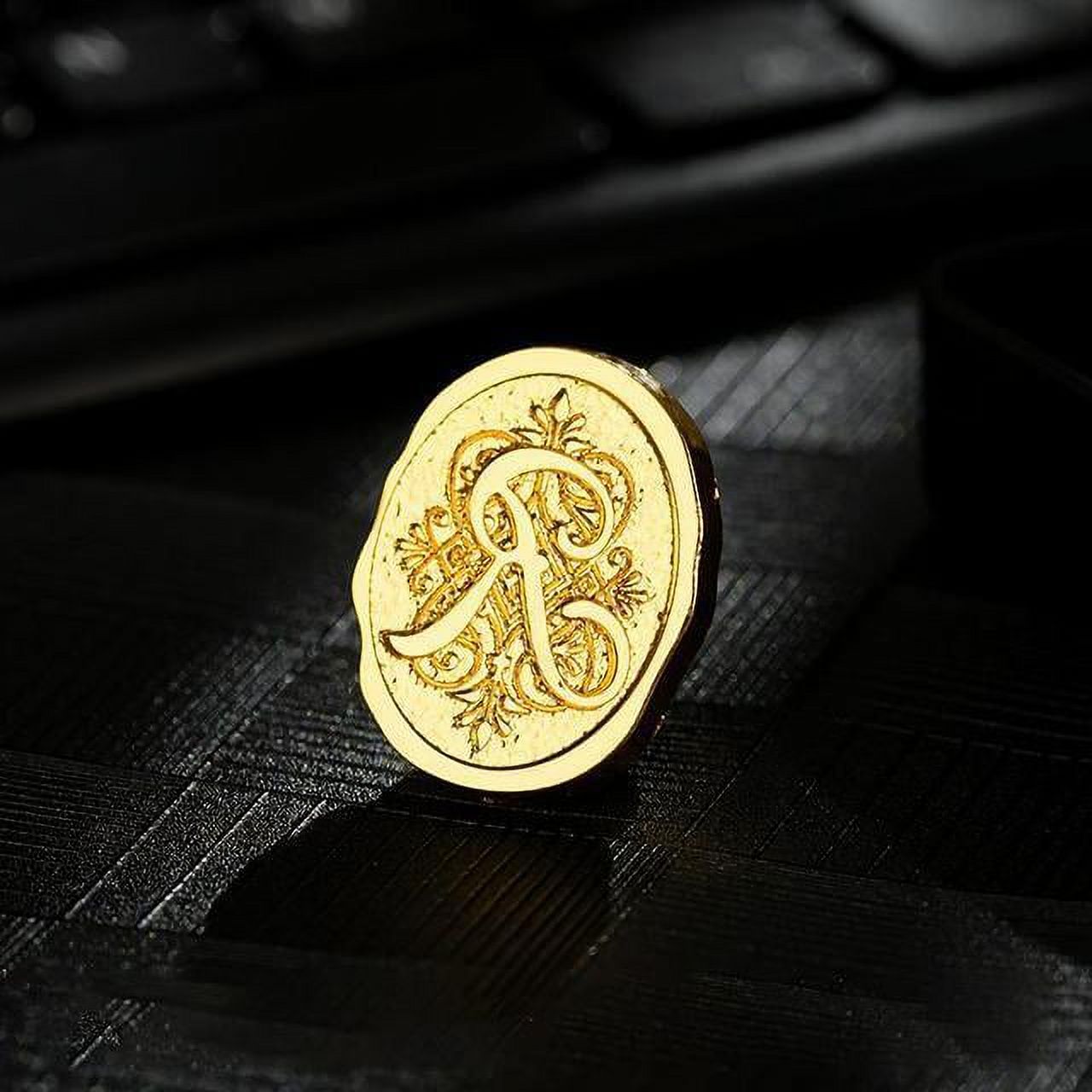 26 Letters A - Z Retro Wax Seal Stamp Alphabet Letter Vintage Head For Envelopes - Walmart.com