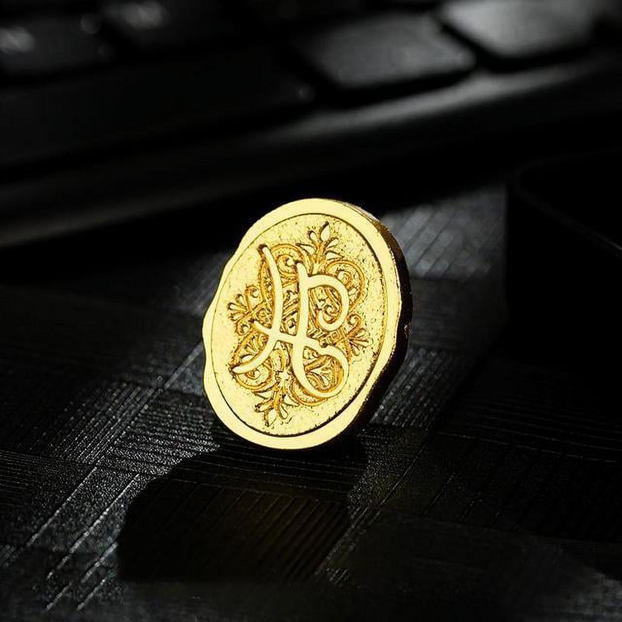 26 Letters A - Z Retro Wax Seal Stamp Alphabet Letter Vintage Head For Envelopes - Walmart.com