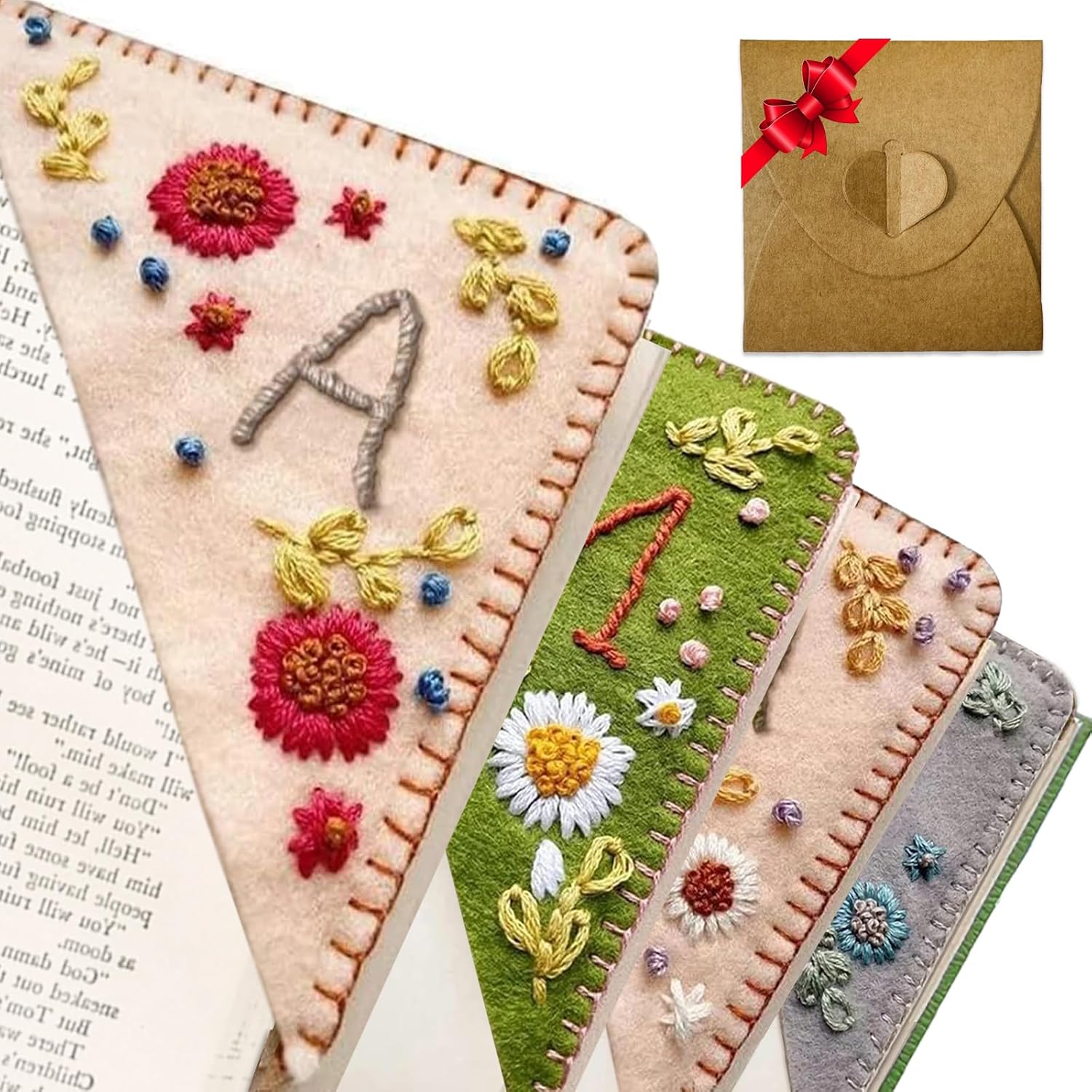 26 Letters Bookmark All Season Bookmarks for Women Men Reading Book ...
