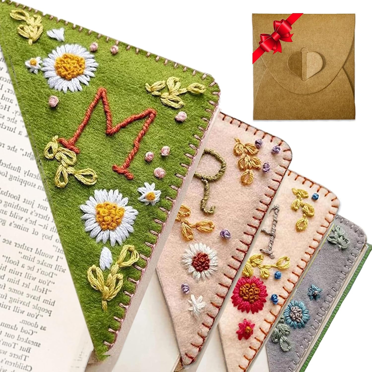 26 Letters Bookmark All Season Bookmarks for Women Men Reading Book ...