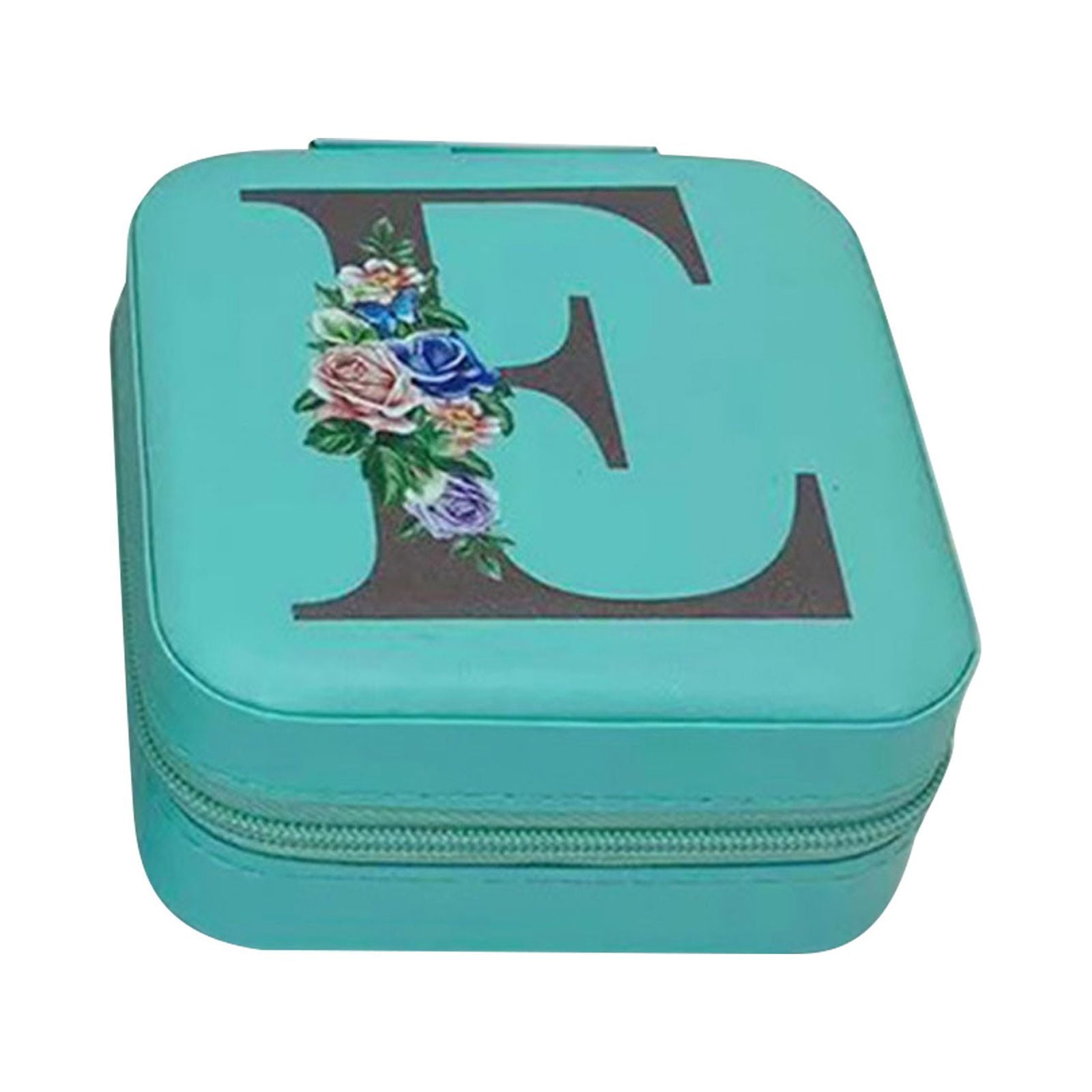 26 Letters Earring Jewelry Display Storage Box Case Organizer Organizer ...