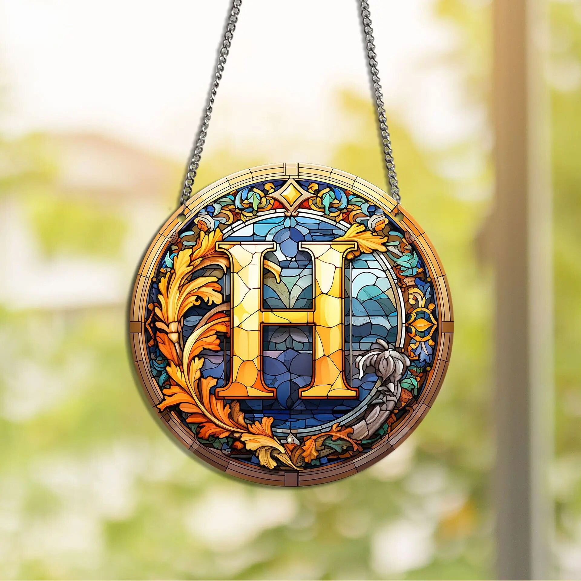 26 Letters Window Suncatcher for Bedroom Home Children Room Wall ...