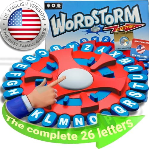 26 Letters Word Games, 36 Cards with 144 Categories Think Game, Quick ...