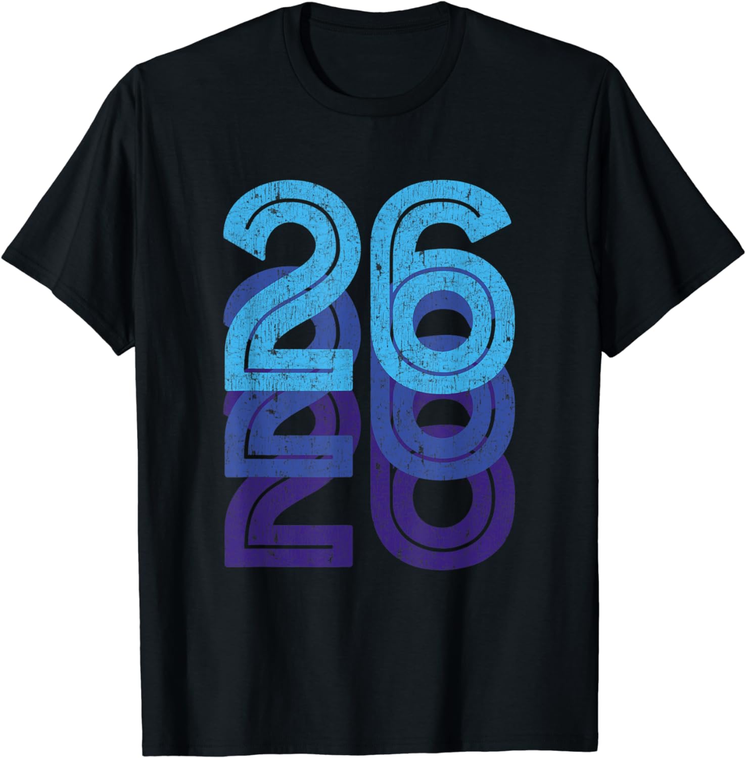 26 Lucky Number 26th Year Birthday Age Sports Team T-Shirt - Walmart.com