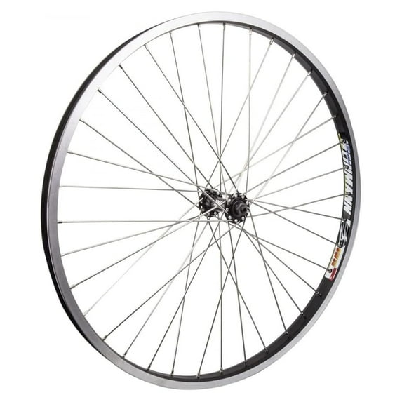 26" MTB Front Wheel - Weinmann Dm30 Rim, Alloy Hub, QR, Black - Walmart.com